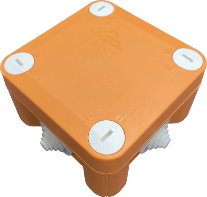 Fireproof junction boxes ABS plastic boxes КМ-О-1010(П)(8к)-IP55